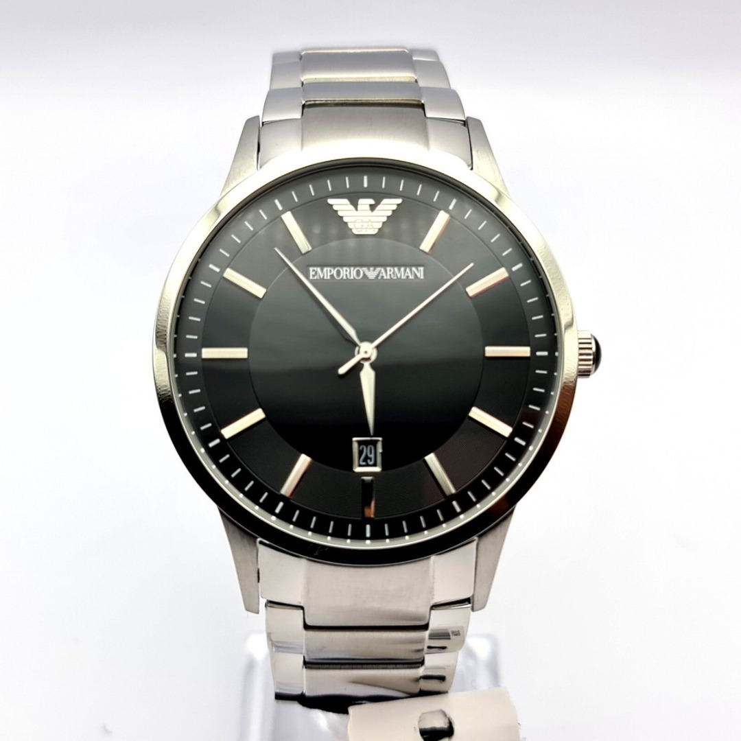 📢 NEW COLLECTION 📢 Emporio Armani Analog Black Dial Men's Watch-AR2457 ...