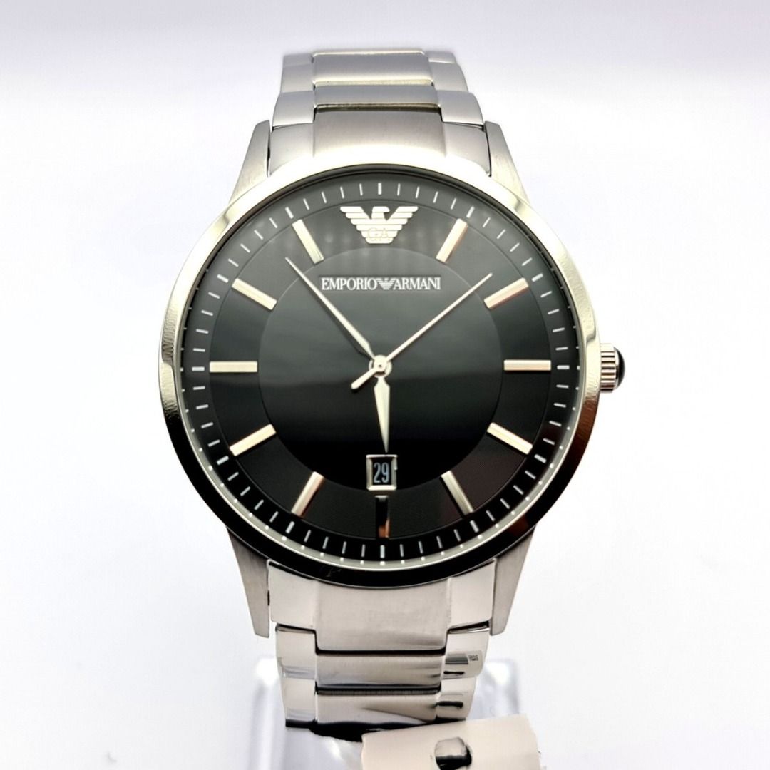 📢 NEW COLLECTION 📢 Emporio Armani Analog Black Dial Men's Watch-AR2457 ...