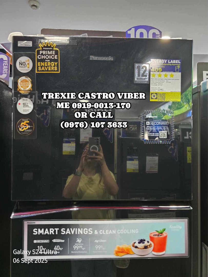 💙 PANASONIC REF / PANASONIC TWO DOOR / PANASONIC REFRIGERATOR NO FROST INVERTER 💙, TV & Home ...