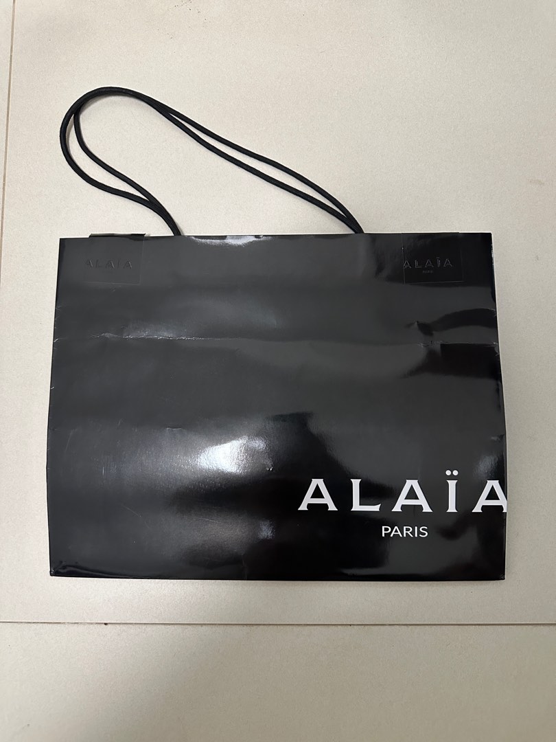 Alaia Paris Paper Bag, Women's Fashion, Jewelry & Organizers, Accessory ...