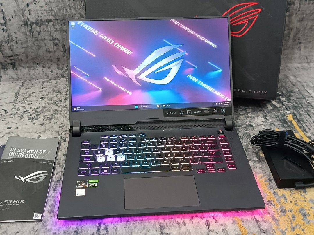 Asus ROG G513RC Ryzen 7-6800HS 16GB 512GB RTX 3050 4GB 95W 144Hz RGB ...