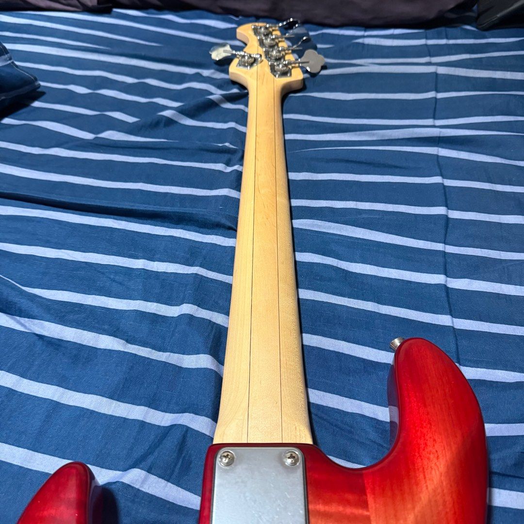 Bacchus Woodline WJB5-BP 5-String Bass Guitar, Hobbies & Toys, Musical ...