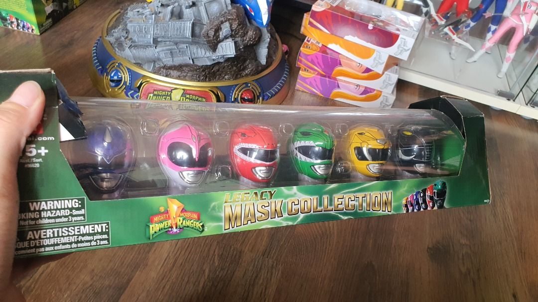 Bandai Legacy Mask Collection MMPR, Hobbies & Toys, Toys & Games on ...
