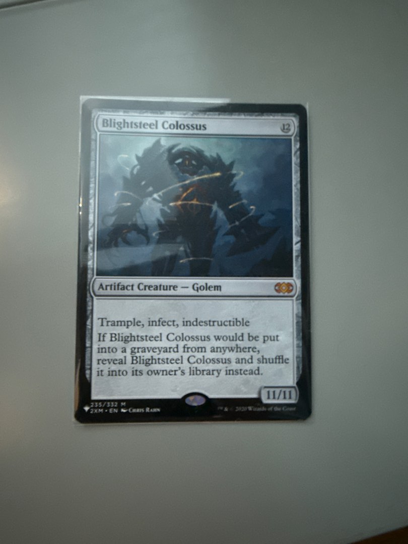 Blightsteel Colossus - Magic The Gathering Card, Hobbies & Toys, Toys ...