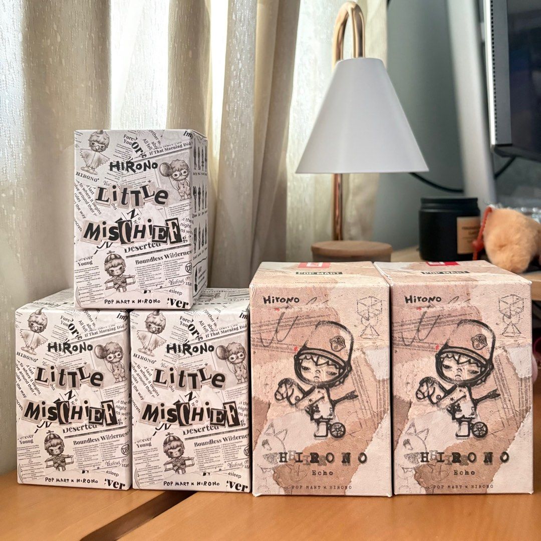 BNIB SEALED Hirono Little Mischief & Echo Blind Box Figures BNIB SEALED ...