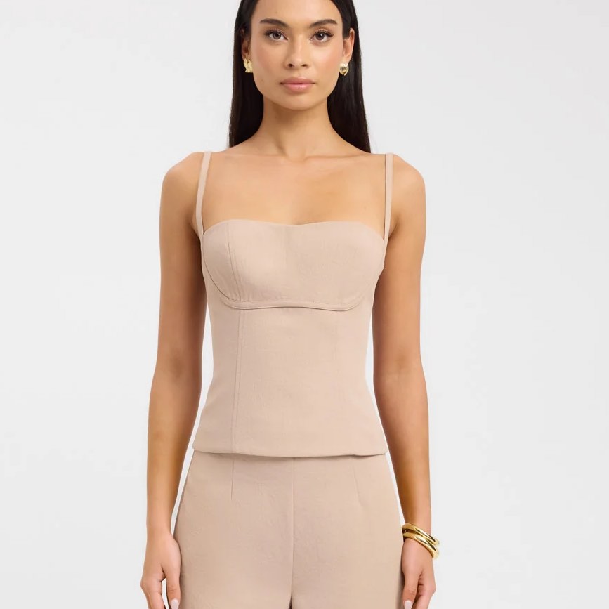 [BNWT] Kookai Oyster Bind Top, Women's Fashion, Tops, Sleeveless on ...
