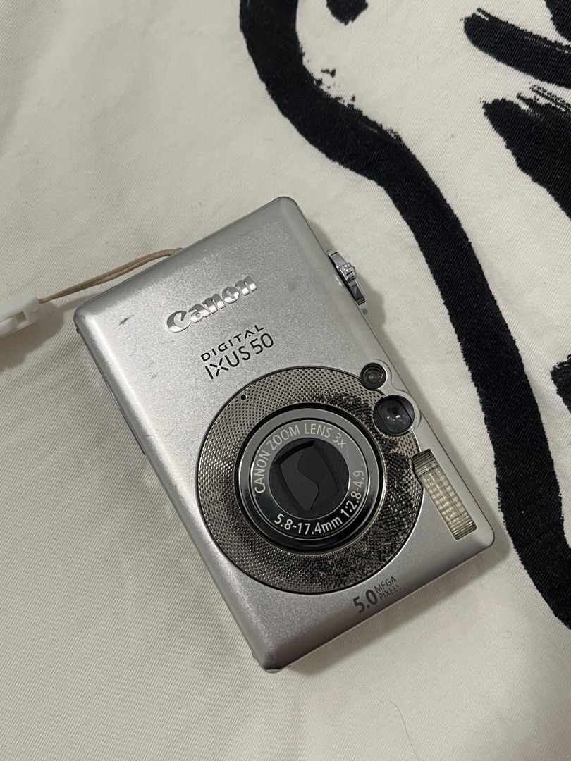 Canon ixus50 ccd digital camera, Photography, Cameras on Carousell