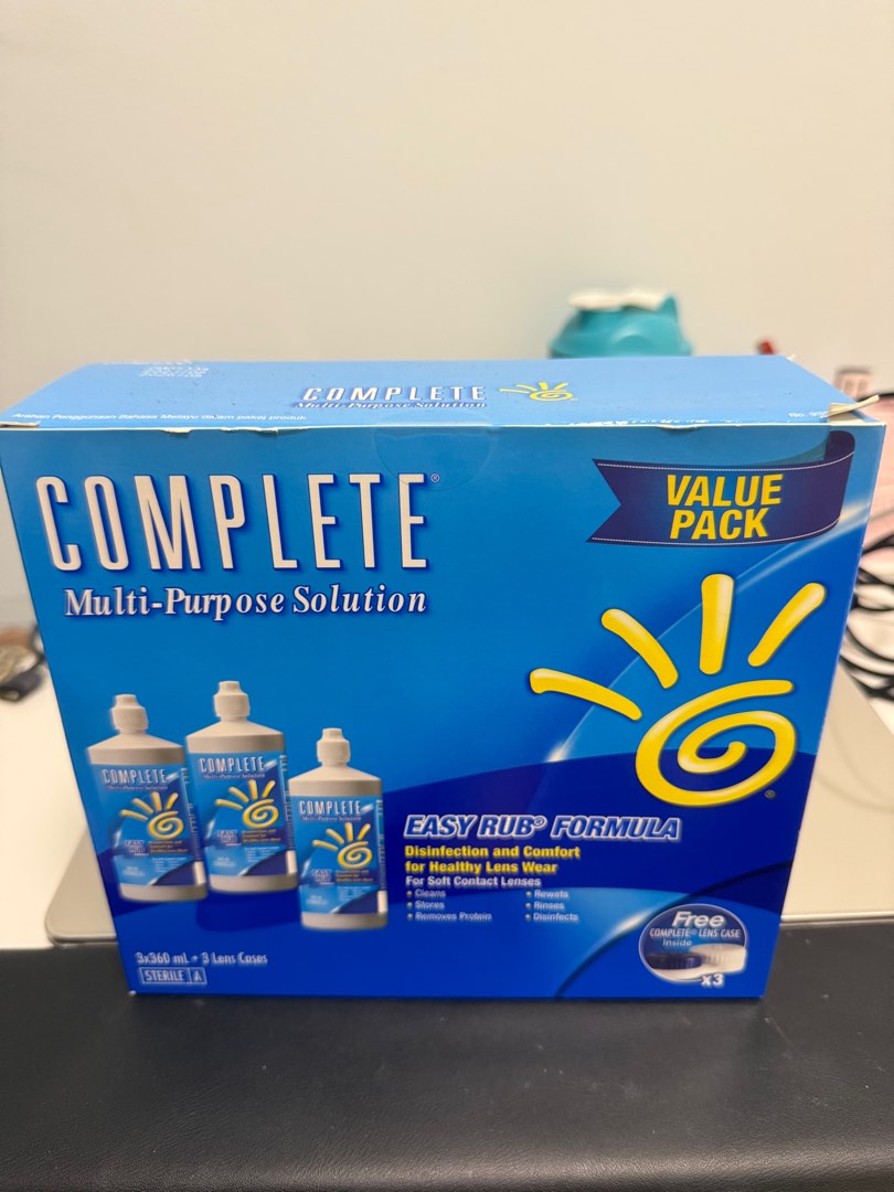 Complete Multi-Purpose Solution Value Pack, Beauty & Personal Care, Ear ...