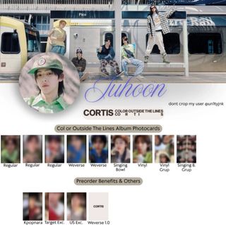 【只換不出】CORTIS專輯juhoon小卡, 興趣及遊戲, 收藏品及紀念品, 韓流 - Carousell