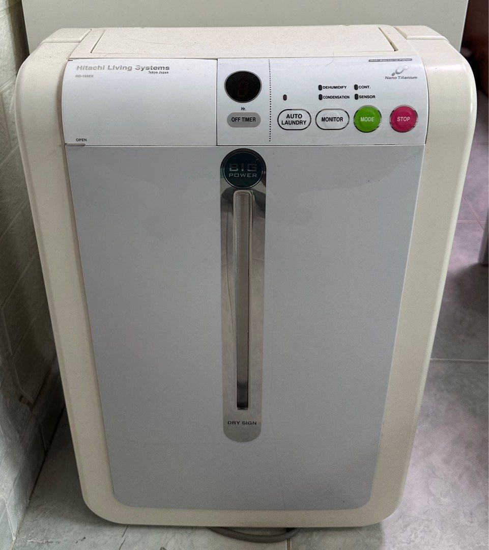 Hitachi Living Systems 除濕機, 家庭電器, 空氣清新機及抽濕機 - Carousell