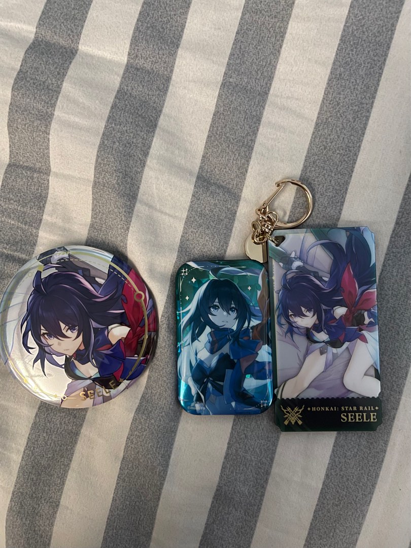 Honkai Star Rail Seele Keychain and Badge, Hobbies & Toys, Memorabilia ...