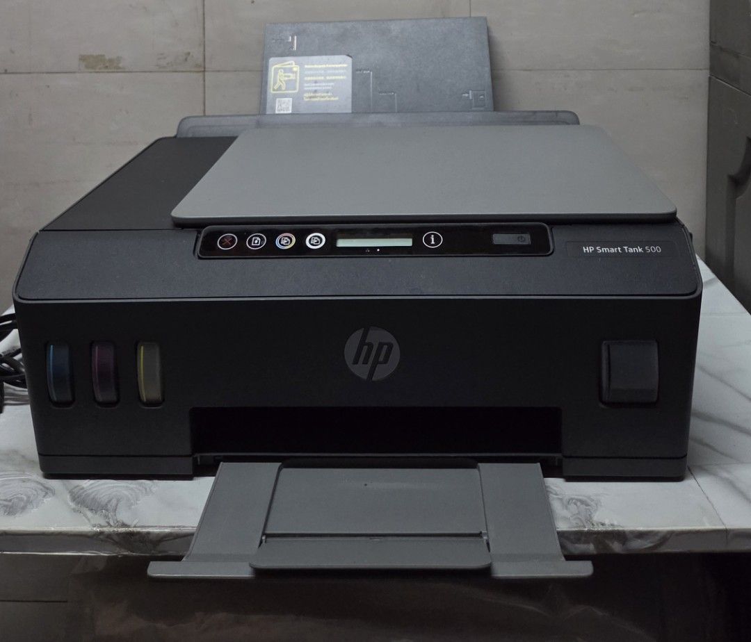HP Smart Tank 500 All-In-One Ink Tank Printer (Print, Photocopy, Scan ...