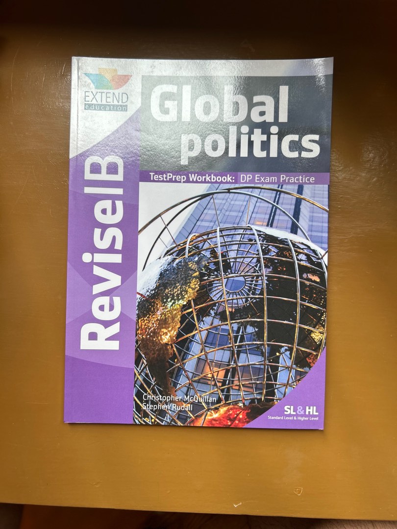 IB Global Politics TestPrep Workbook, 興趣及遊戲, 書本 & 文具, 教科書 - Carousell