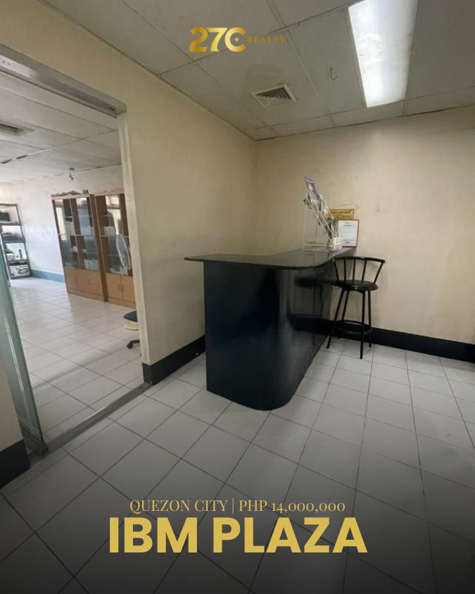 IBM Plaza Office Unit for Sale with 1 Parking Slot in Eastwood Avenue ...