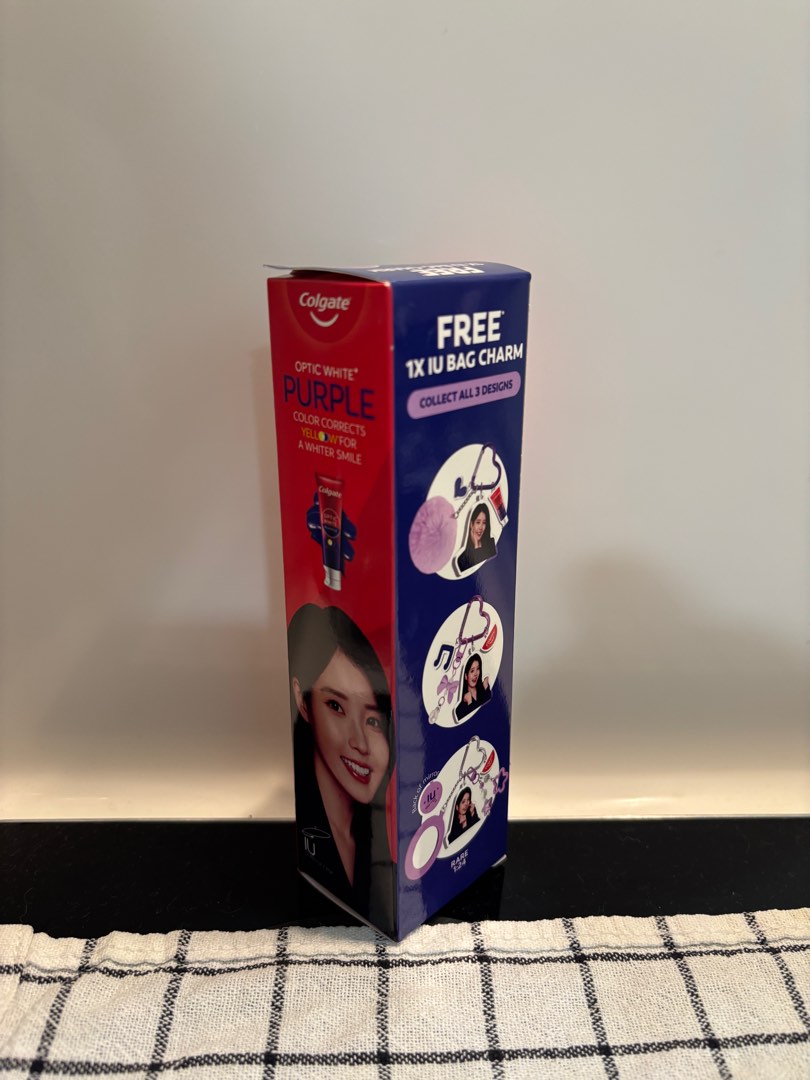 IU x Colgate bag charm, Hobbies & Toys, Collectibles & Memorabilia, K ...