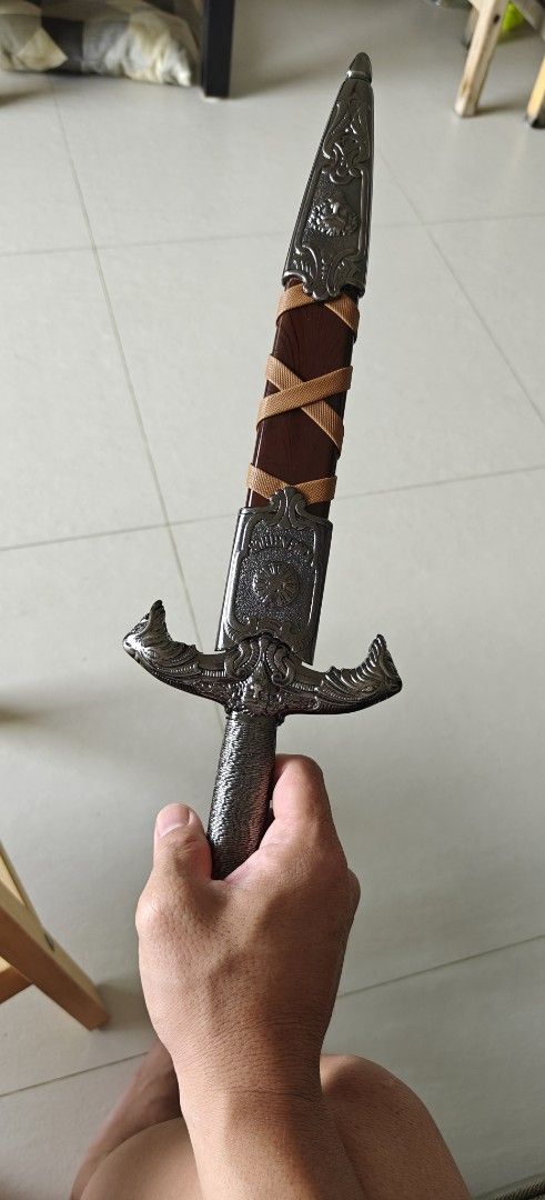 King Arthur Decorative Dagger with Sheath, Furniture & Home Living ...