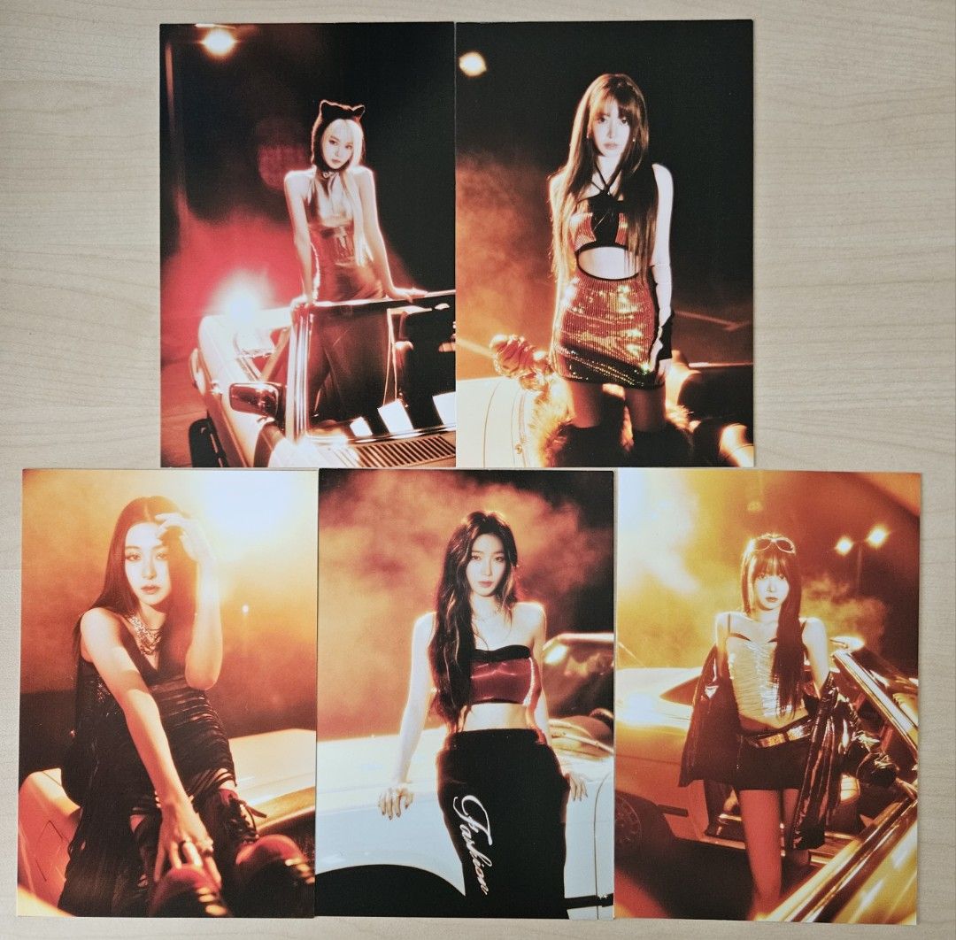 LE SSERAFIM Easy crazy hot Bangkok concert SVIP benefit postcards | lsfm chaewon yunjin eunchae ...