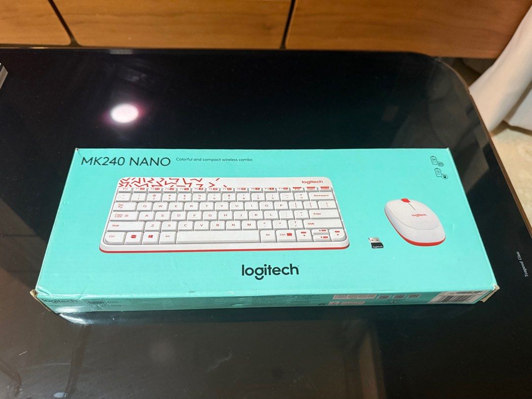 Logitech MK240 Nano Wireless Keyboard and Mouse Combo, Computers & Tech ...