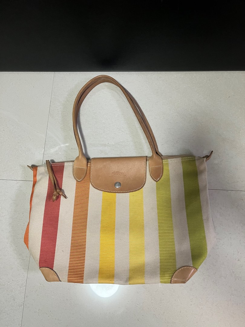 Longchamp Limited Edition Summer color Le Pliage small tote bag, Luxury ...