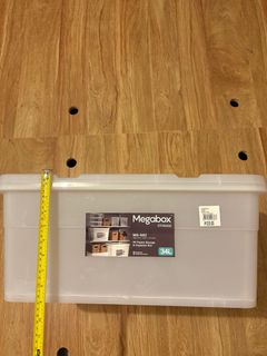 MegaBox Storage Box 155L (High Impact Storage), Furniture & Home Living ...