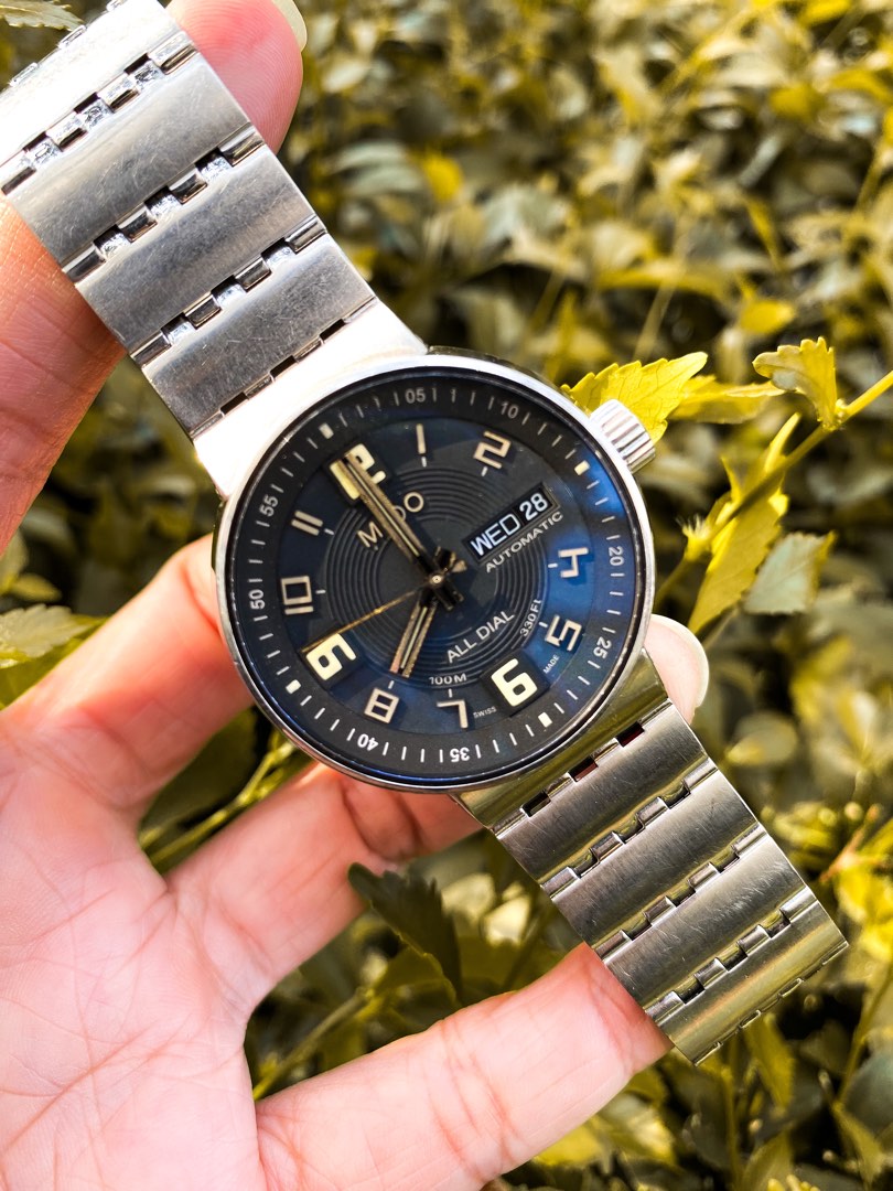 Mido All Dial Automatic Stainless steel Original, Fesyen Pria, Jam ...