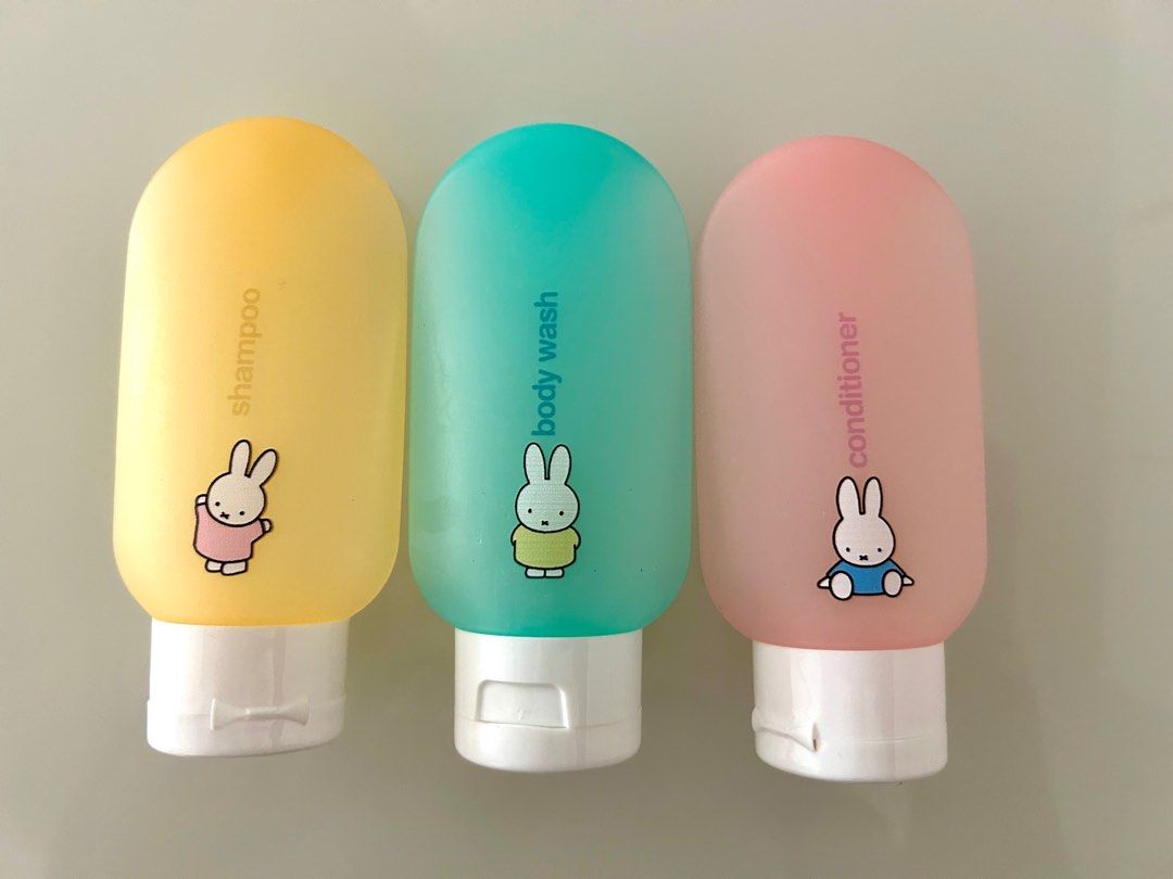 Miffy travel containers, Beauty & Personal Care, Face, Face Care on ...