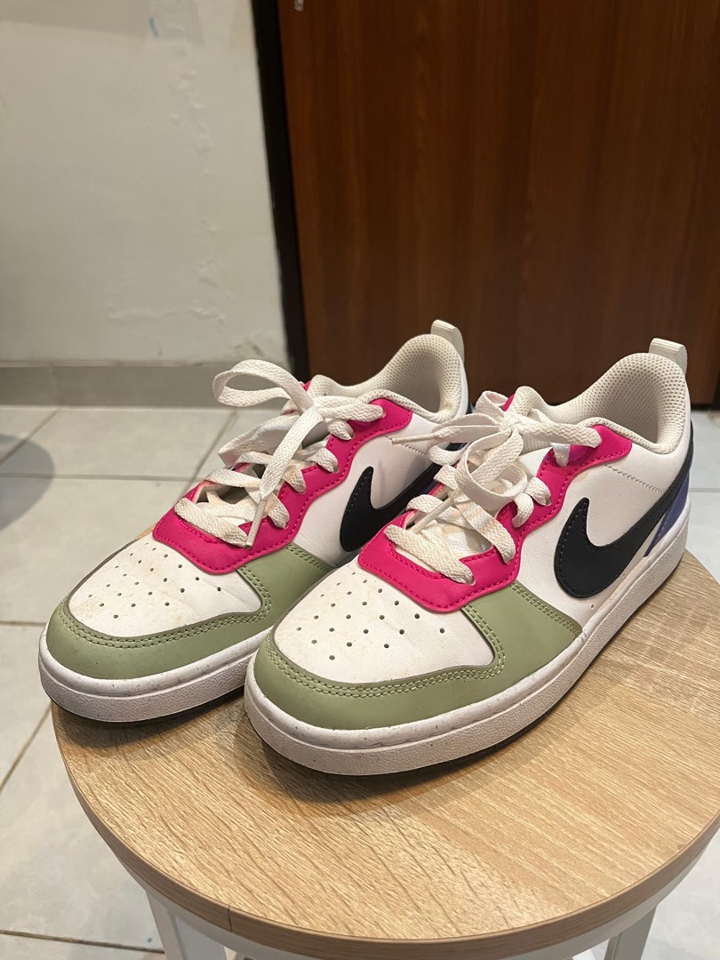Nike court vision (Ori No Box), Fesyen Wanita, Sepatu di Carousell
