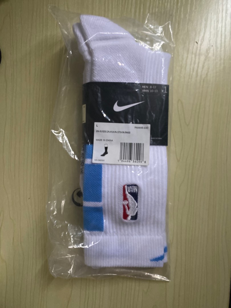 Nike NBA Grip Quick Lakers GI 球員版 中筒籃球襪 湖人隊城市版, 他的時尚, 手錶及配件, 襪子在旋轉拍賣