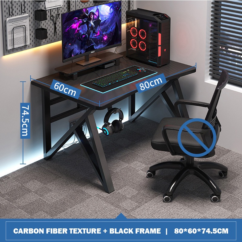Office Computer Desk | Study Laptop Table | Bedroom Writing Desk ...