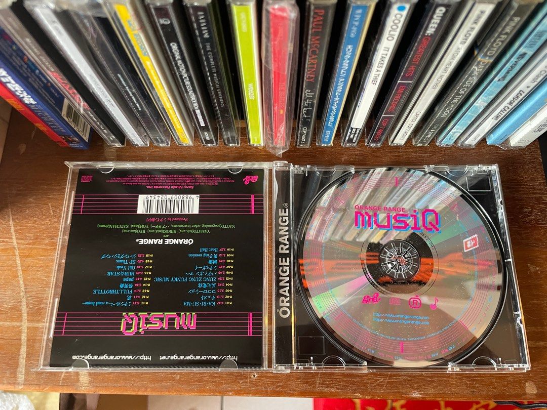 ORANGE RANGE 專輯 musiQ CD 收藏 日盤, 書籍、休閒與玩具, 樂器、音樂相關, CD、DVD在旋轉拍賣