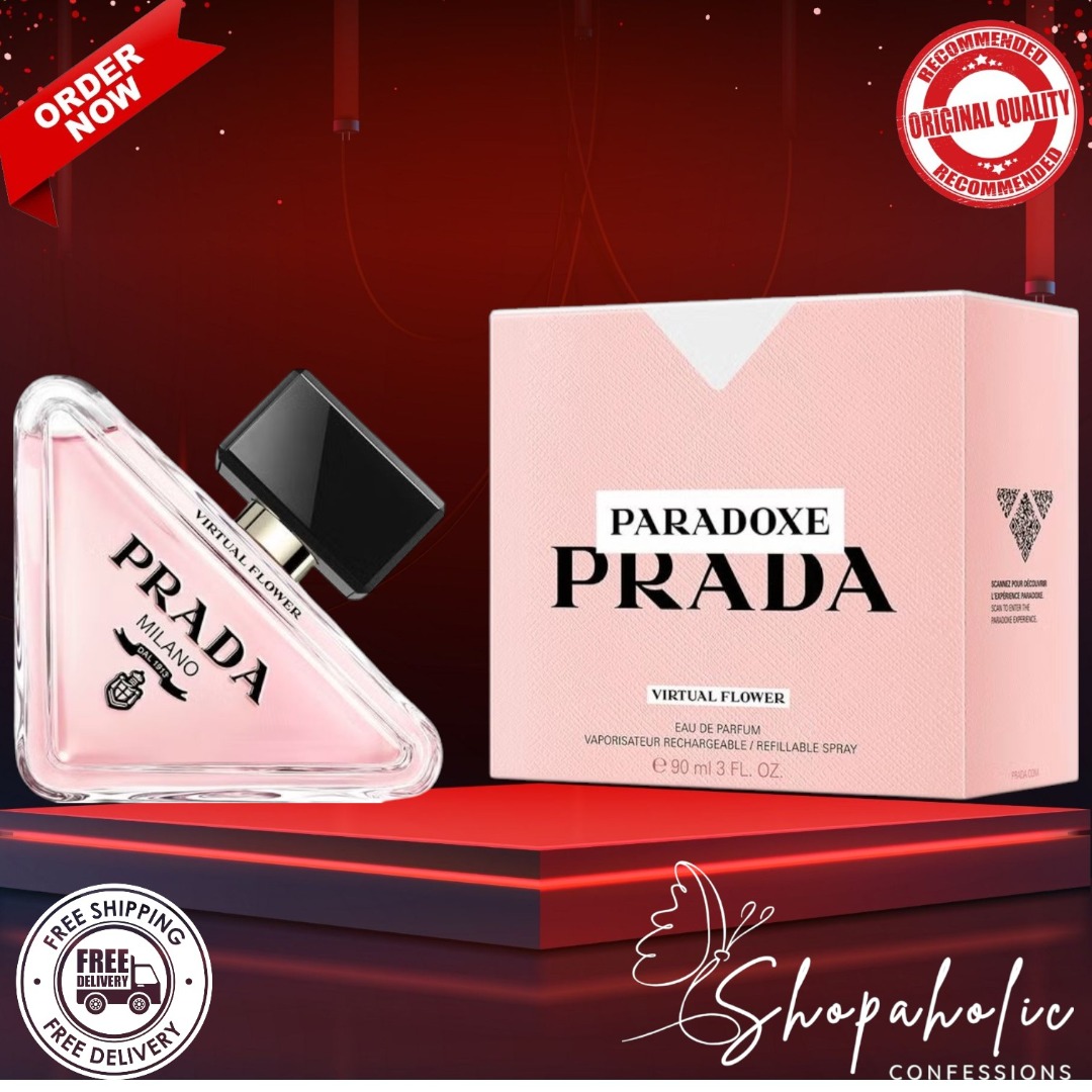 ORIGINAL PERFUME - PRADA Paradoxe Virtual Flower Eau De Parfum 90ml ...
