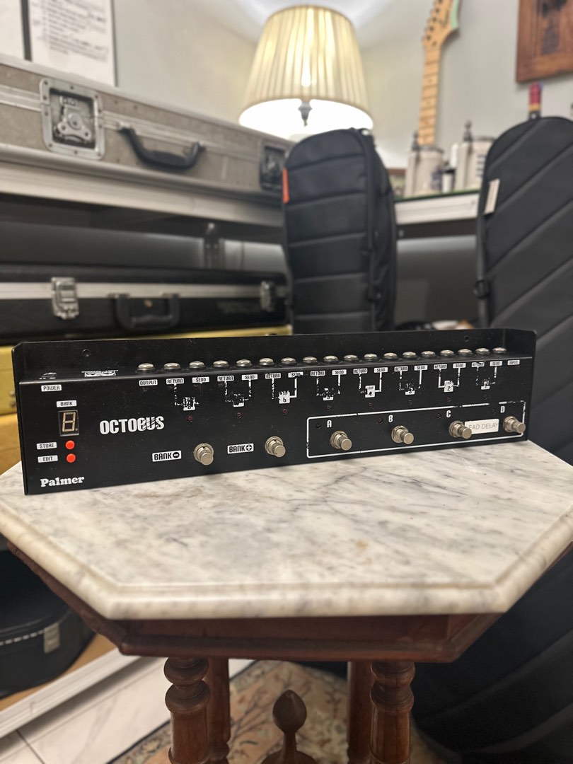 Palmer Octobus Pedal Patchbay & Switcher, Hobbies & Toys, Music & Media ...