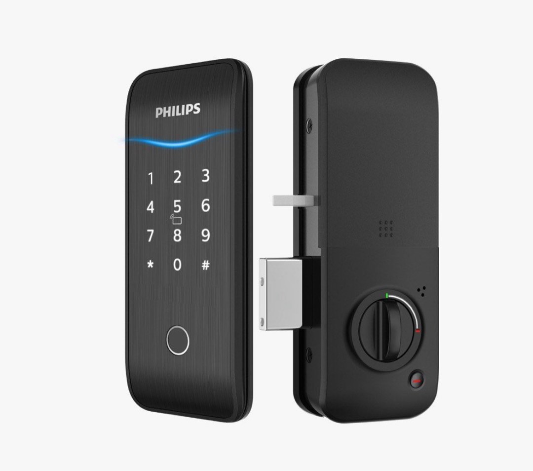 Philips 5100K digital gate lock, Furniture & Home Living, Security ...