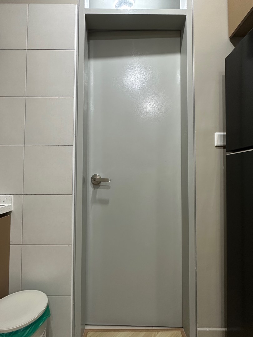 Pintu kayu yard/bilik air, Furniture & Home Living, Security & Locks ...