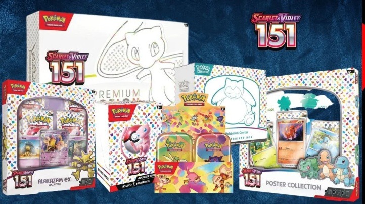 Pokemon 151 Sealed Collection Set (UPC, ETB, BB, Tins, Collections ...