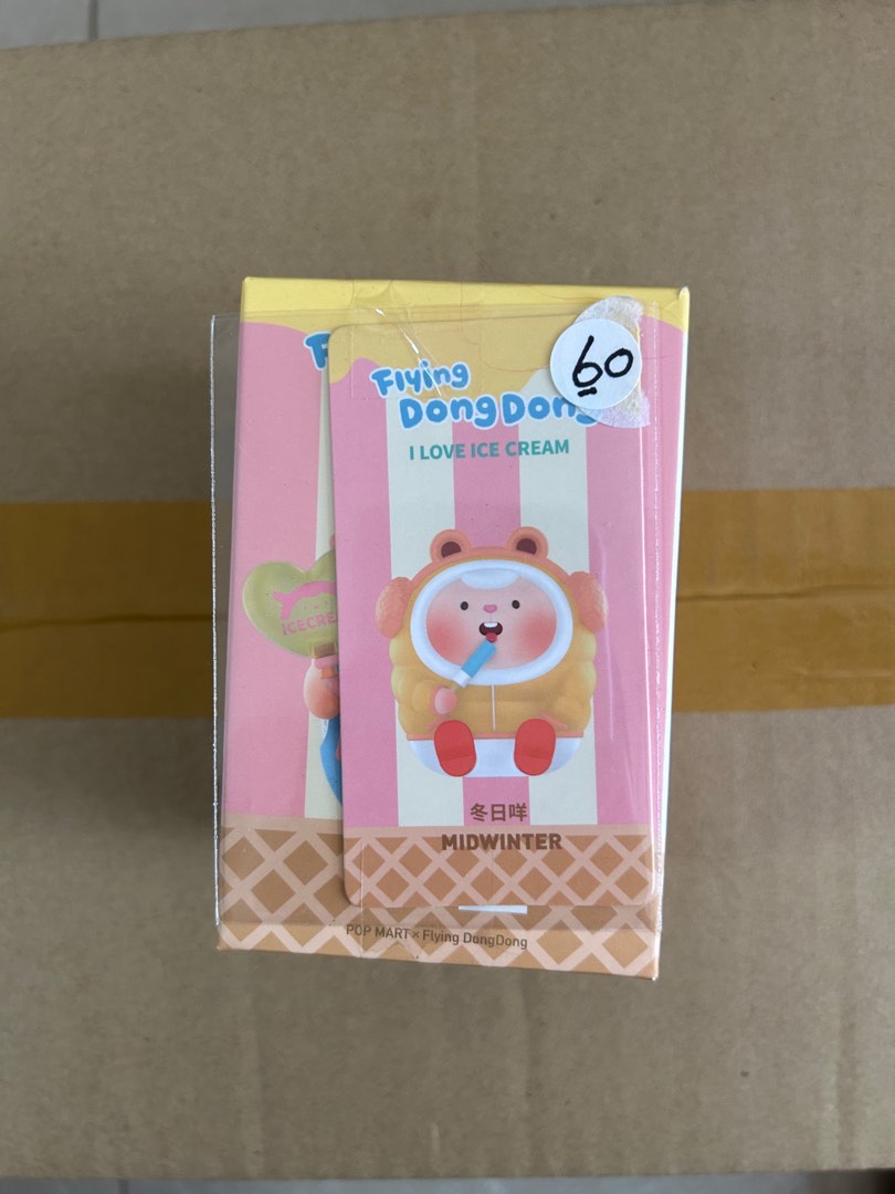 POP MART Flying Dong Dong I Love Ice Cream Midwinter, Hobbies & Toys ...