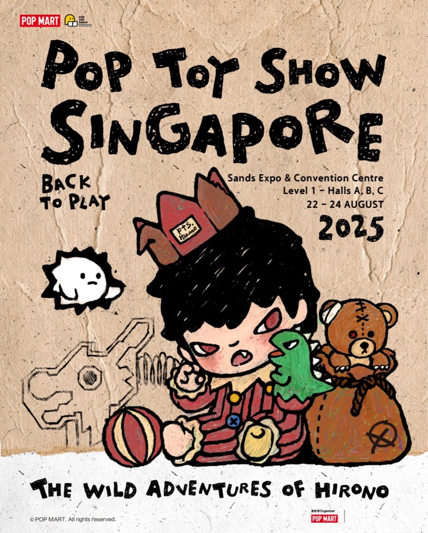 POP MART PTS SG 2025 Hirono Back to Play Exclusives, Hobbies & Toys, Toys & Games on Carousell