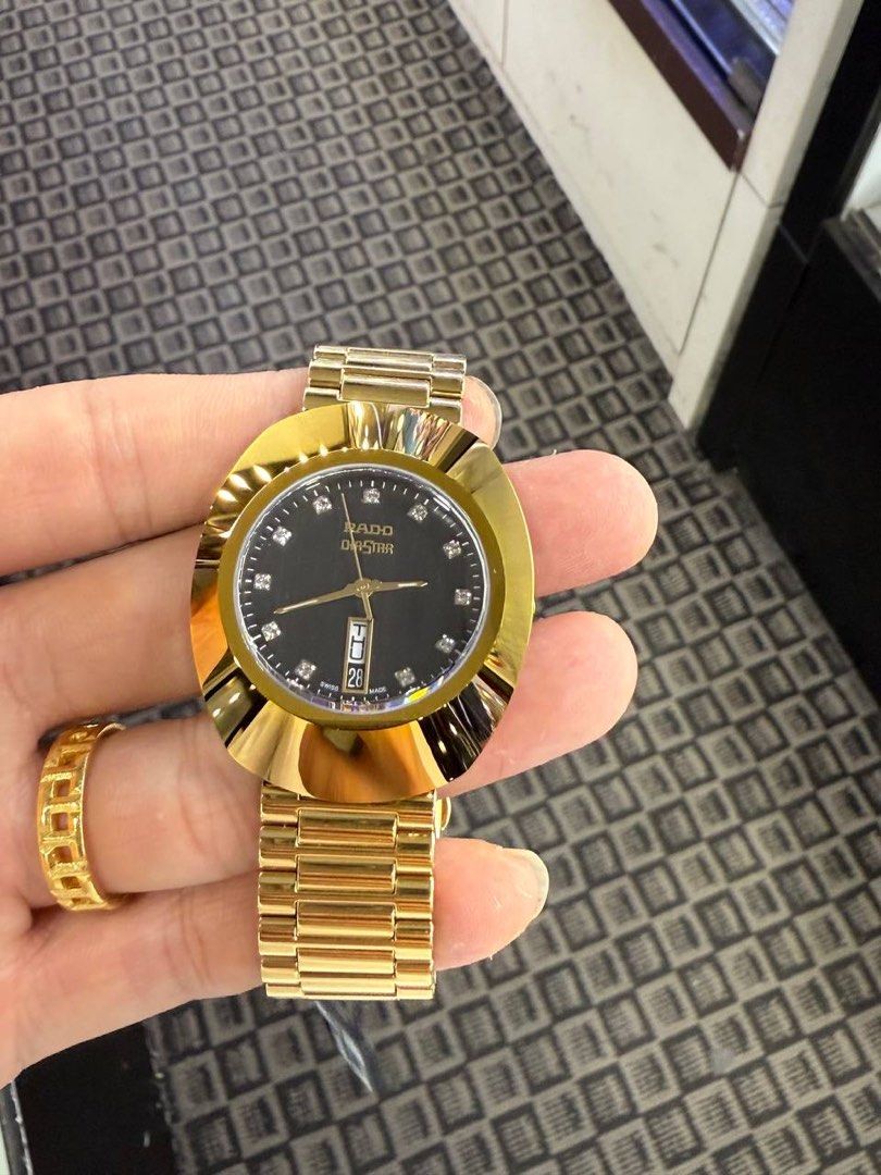 RADO DIASTAR SWISS MADE R12304313, Men's Fashion, Watches & Accessories ...