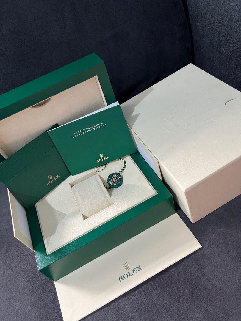 ROLEX BOX SET, Men's Fashion, Watches & Accessories, Accessory Holder ...