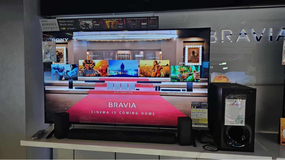 SONY 4K UHD GOOGLE TV 43S30 50S30 55S30 65S30 75S30 85S30, TV & Home ...