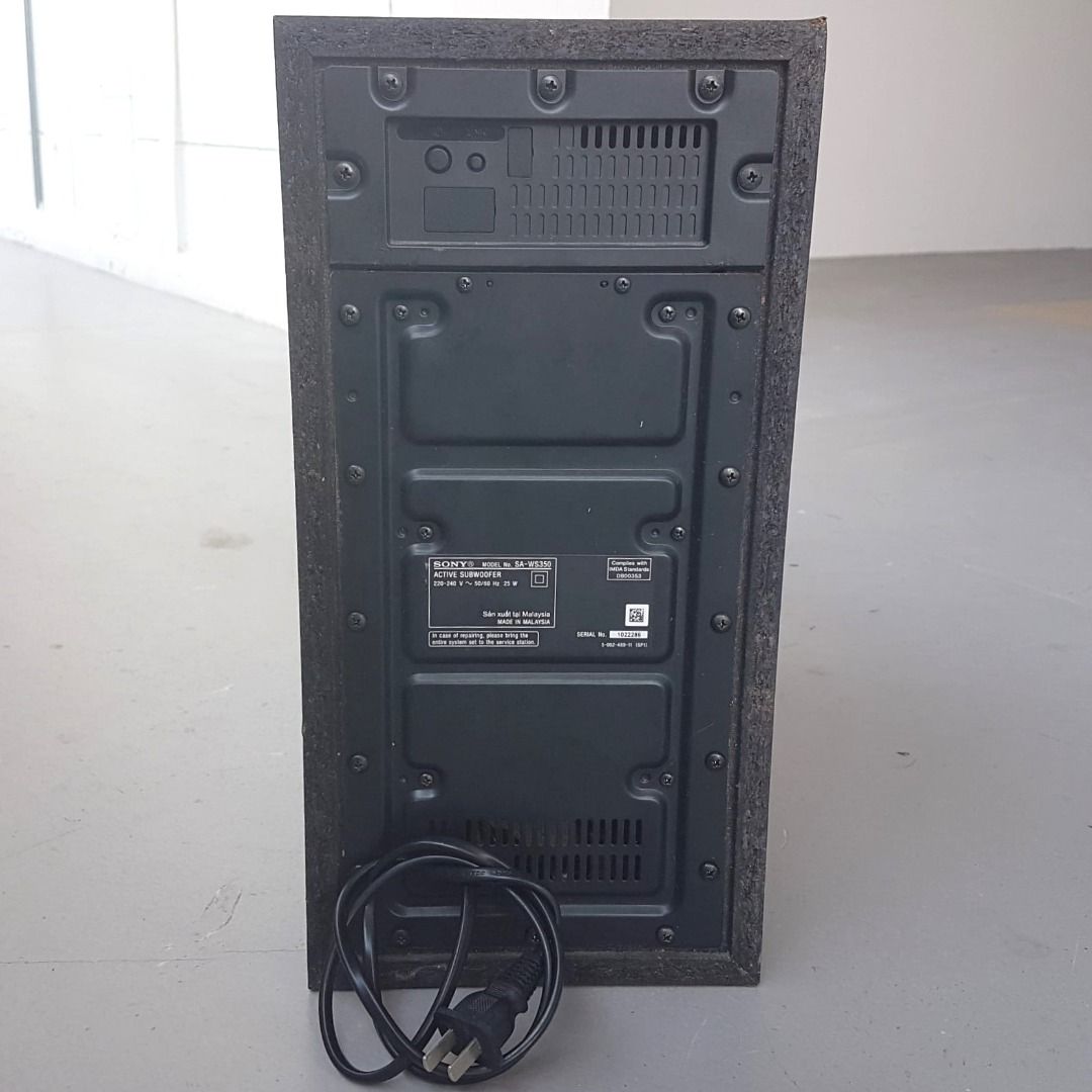 SONY Active Subwoofer, Model SA-WS350, JAPAN, Wireless Bluetooth ...