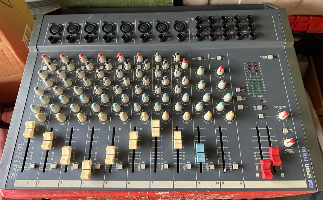 Soundcraft Spirit Folio Audio Mixer, Audio, Soundbars, Speakers ...