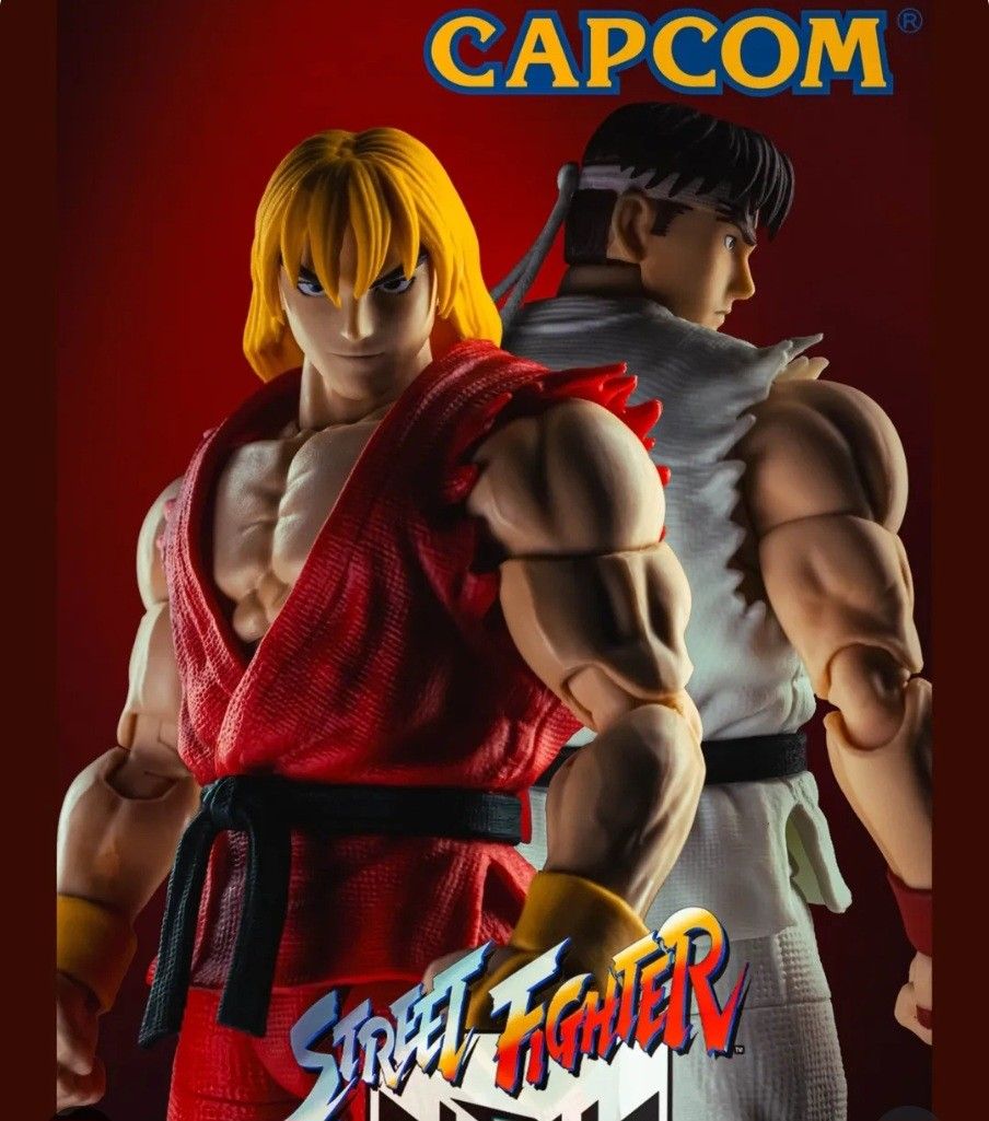 Storm Arena Street Fighter Alpha - Ryu & Ken Masters, Hobbies & Toys ...