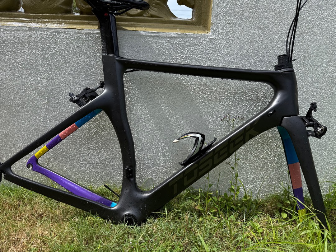 Toseek Carbon Fiber Road Bike Frame, Sports Equipment, Bicycles & Parts ...