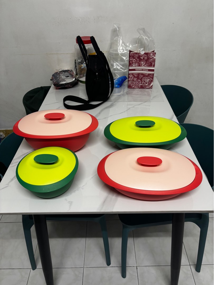 Tupperware (RM50 for all), Furniture & Home Living, Kitchenware ...