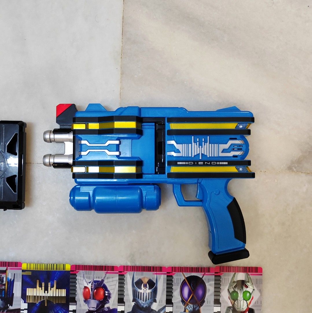 USED BANDAI DX Neo Diend Diendriver Driver + 21pcs Ride Cards Kamen ...