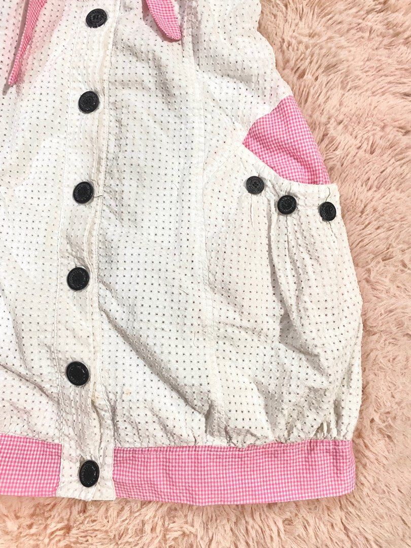 White pink dress | sawako, aesthetic, morikei, y2k, coquette, cottagecore, downtown, acubi ...