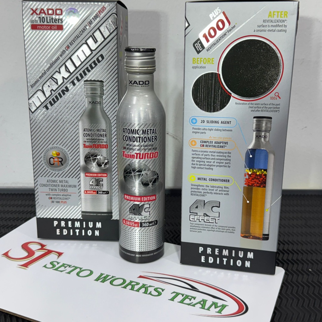 XADO Atomic Metal Conditioner 1 Stage Maximum 'Twin Turbo' | Best ...