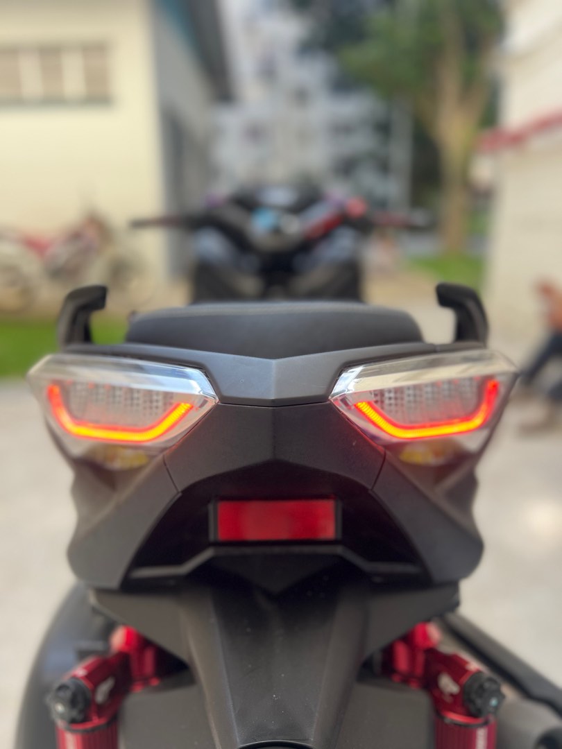 ‼️PROMO EXTENDED‼️XMAX V1 Albino Tail light Clear Lenses, Motorcycles ...