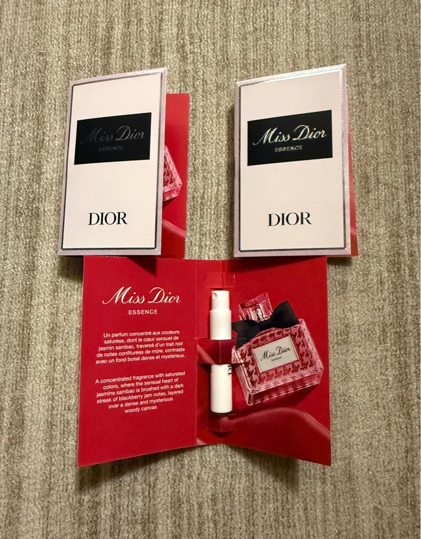 “3 FOR $10” Miss Dior Essence Sample 1ml x 3, Beauty & Personal Care ...